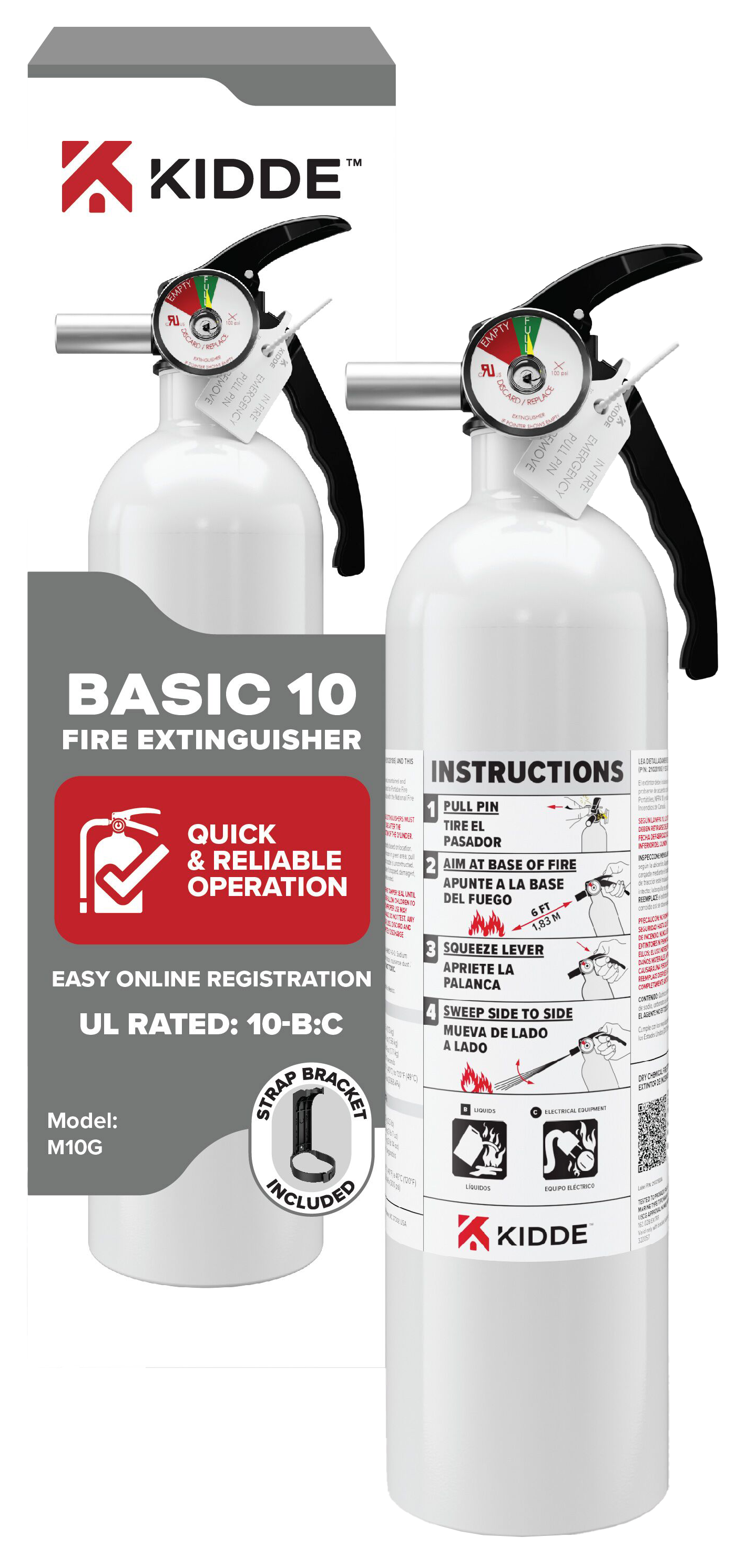 Kidde Mariner 10 Fire Extinguisher | Mack's Prairie Wings